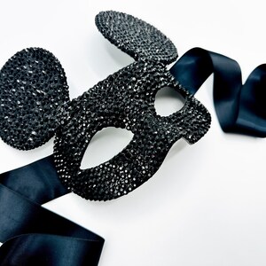 Mouse Rhinestone Masquerade Mask - Etsy