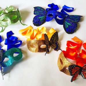 Royal Swallowtail Butterfly Crystallized Masquerade Mask - Etsy