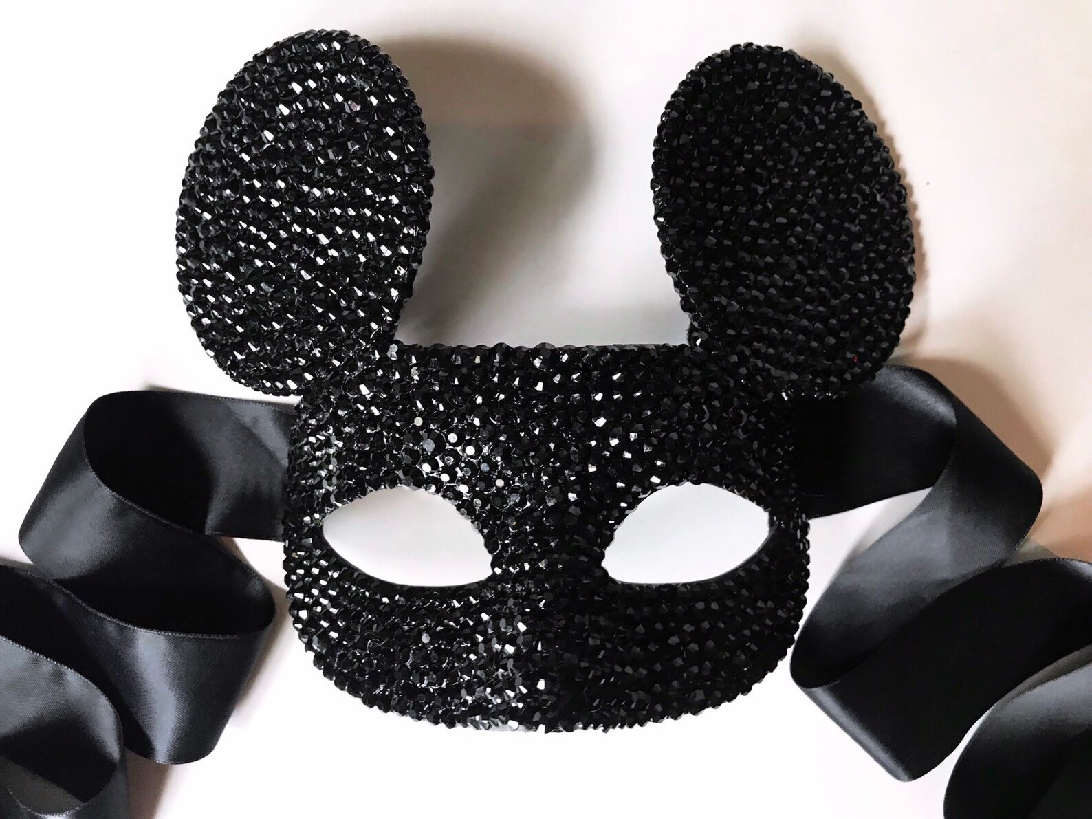 Mouse Rhinestone Masquerade Mask - Etsy