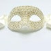 Starry Skies Ivory Pearls Masquerade Mask - Etsy