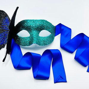 Royal Swallowtail Butterfly Crystallized Masquerade Mask - Etsy