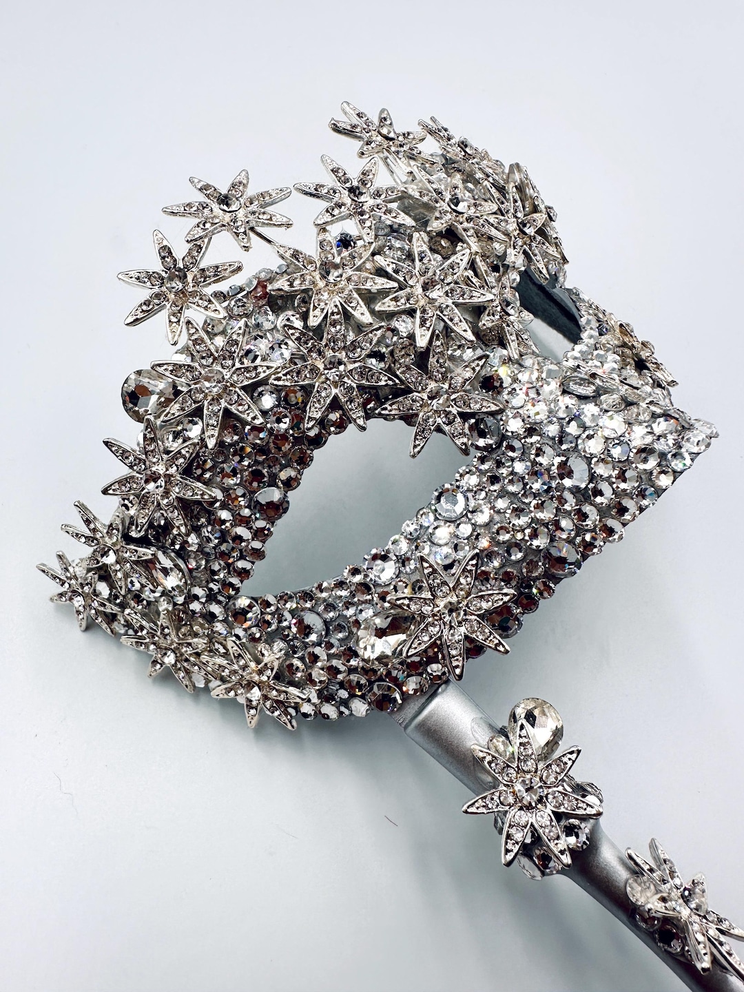 Twinkle Twinkle Little Stars Swarovski Crystal Handled Masquerade Mask ...