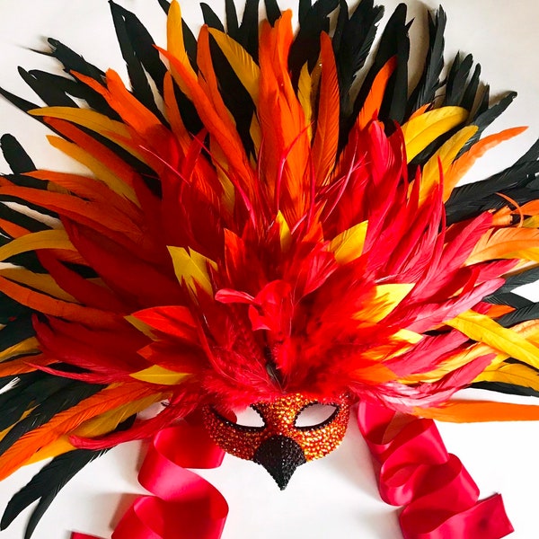 Phoenix Mask - Etsy