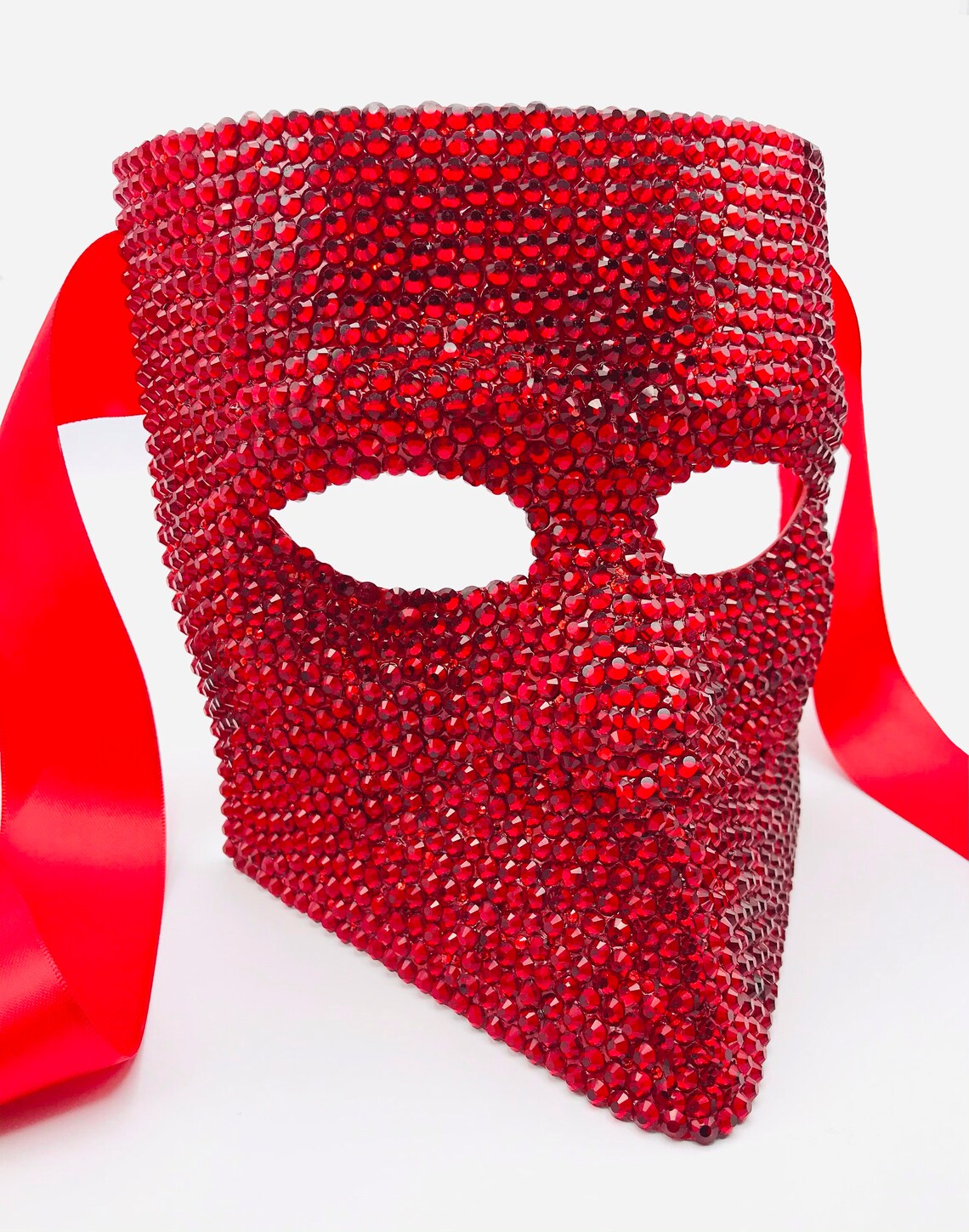 Eyes Wide Shut Ruby Red Bauta Masquerade Mask | Etsy