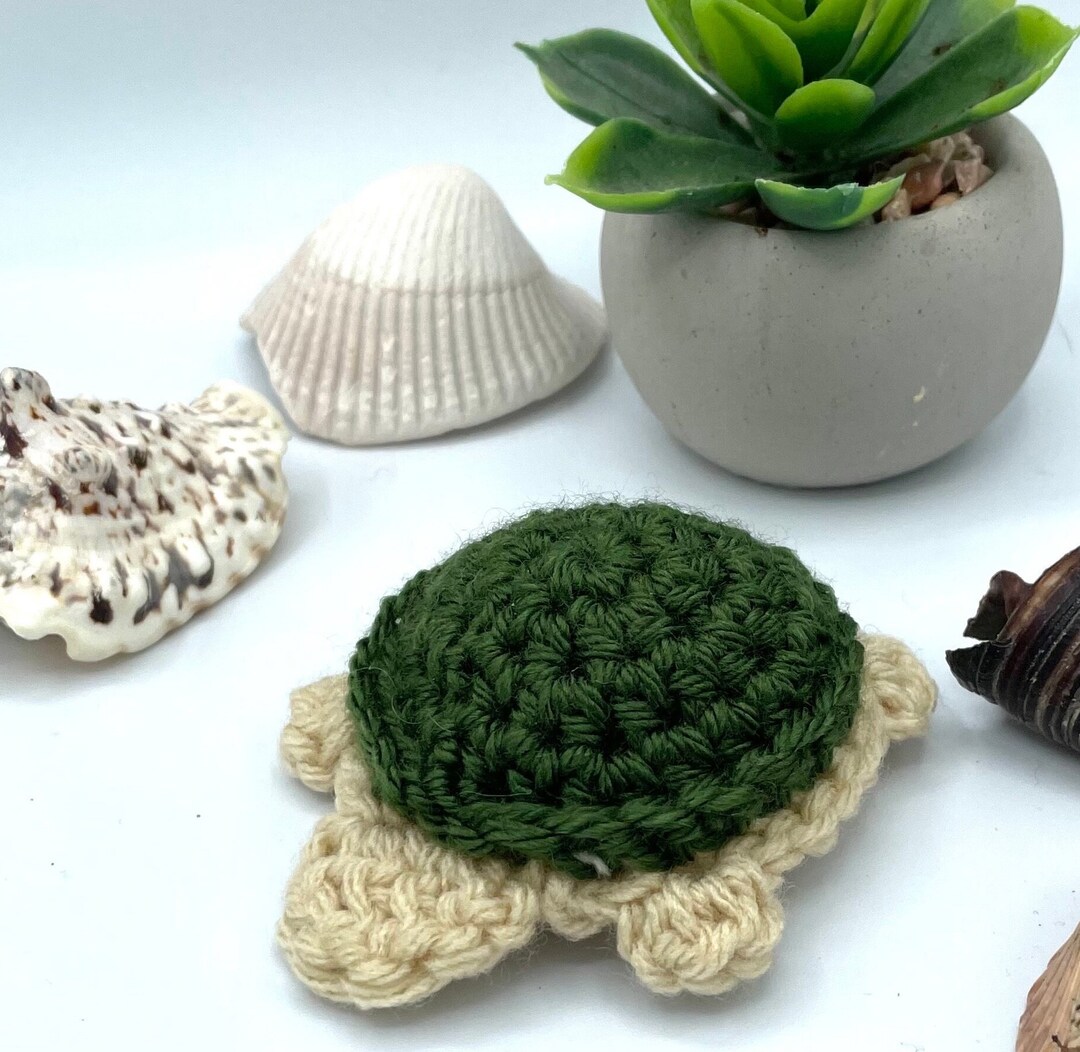 Baby Turtle Pocket Hug - Handmade, Crochet Turtle - Etsy Canada