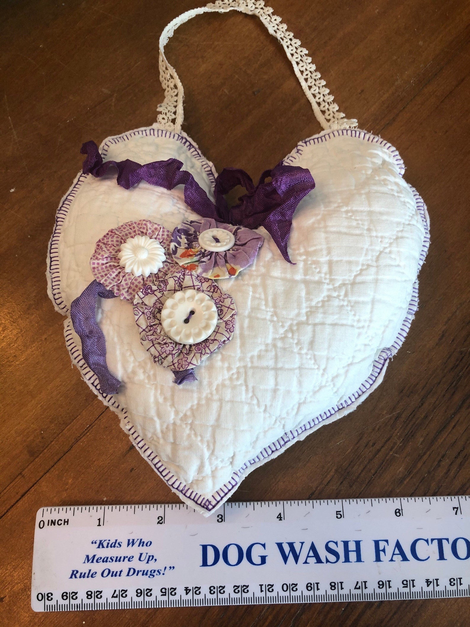 Lavender Sachet Pin Cushion Door Hanger - Etsy