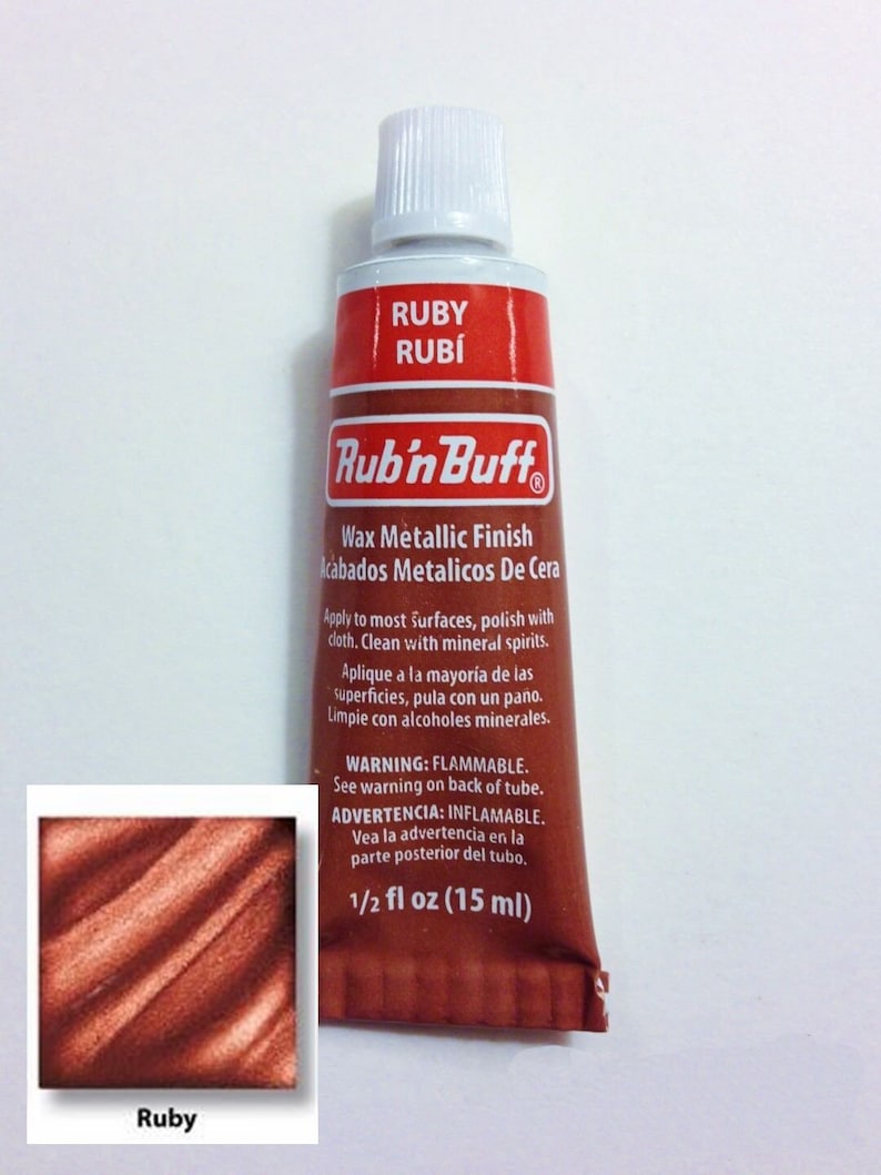 Rub n Buff antique gold metallic gilding wax .5oz gilding | Etsy