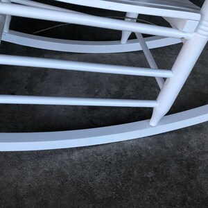 Pair (2) 1-3/4" Wide Steam Bent Rocker Runners Rocking Chair Seat ...