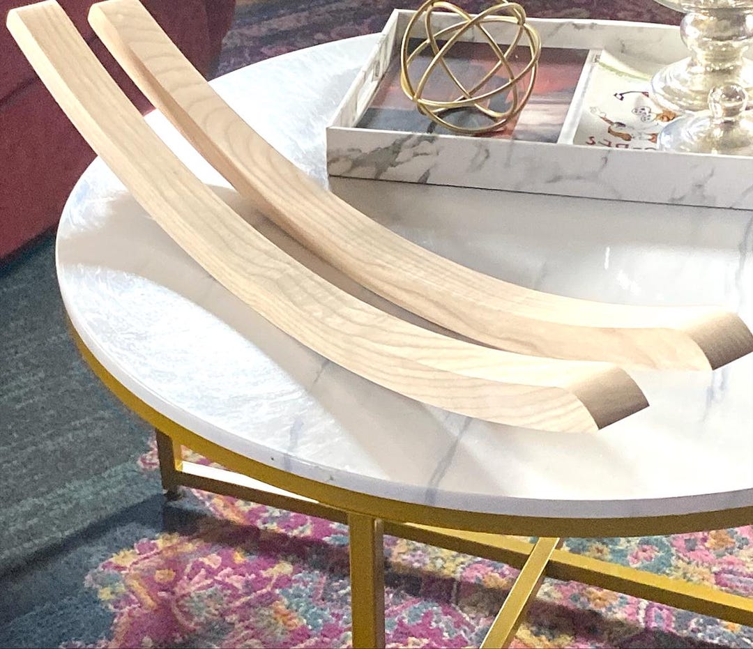 Oak Rocker Runners 34-5/8"l, 1-2/8"w, PAIR, Steam Bent, Rocking Chair ...