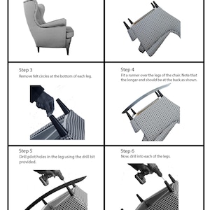 Rocker Runners Kit for IKEA Strandmon Chair | Nursery Rocking Chair ...