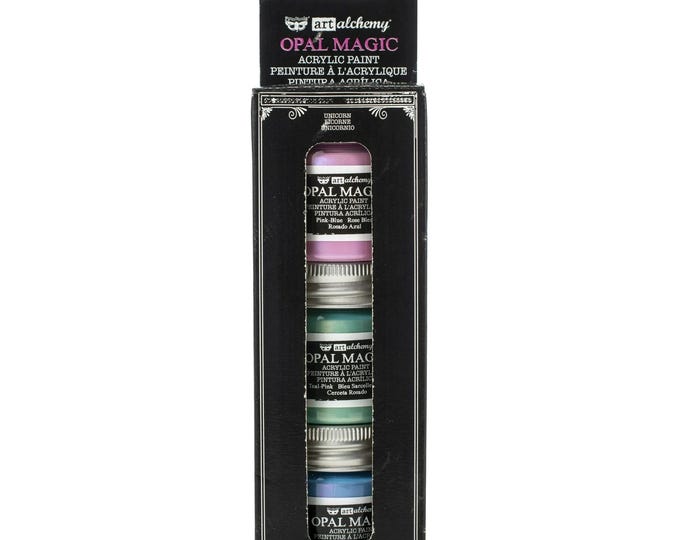 Opal Magic - Art Alchemy Acrylic Paint - Finnabair - Redesign With ...