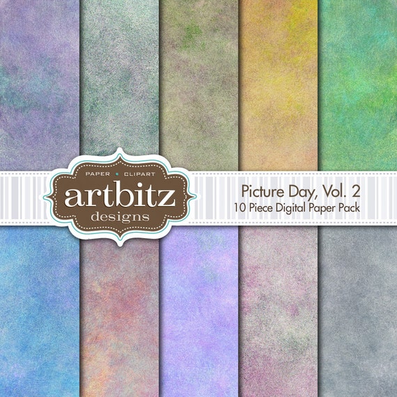 Picture Day Vol. 2 10 Piece Photo Background Digital - Etsy