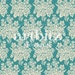 Floral Bouquet Damask 10 Piece Digital Scrapbooking Paper Pack, 12"x12 ...