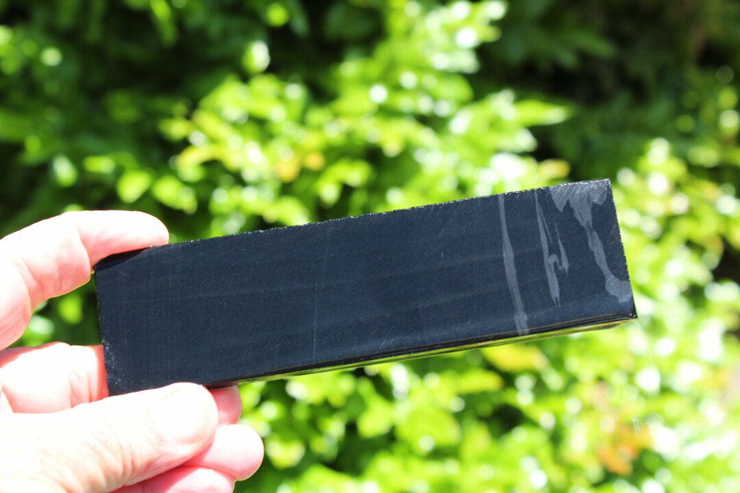 Set of 6 Black Butter Dacite Rough Slabs Blanks Knapping Arrowhead ...