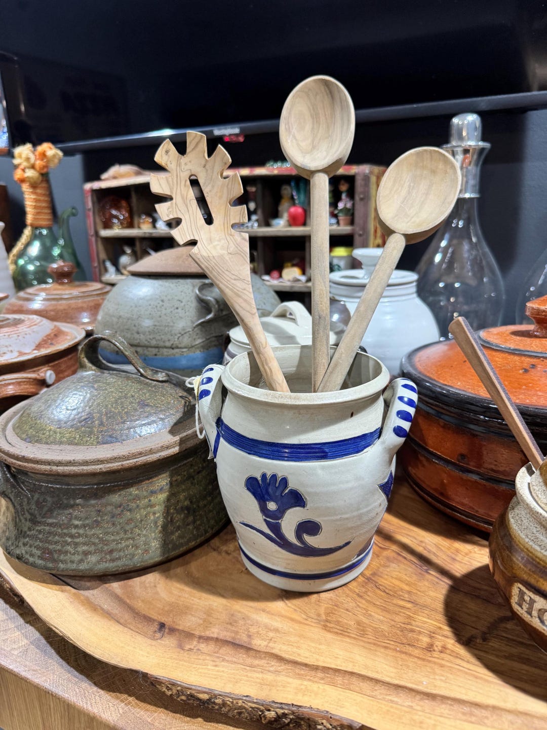 Colonial Williamsburg Restoration Double Handle Salt Glazed Pottery ...