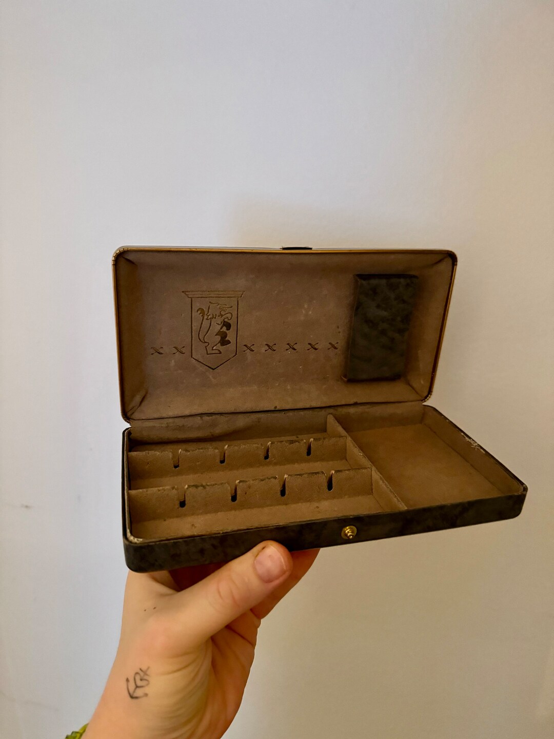 Vintage 1950's Travel Jewelry Box - HICKOK - Etsy