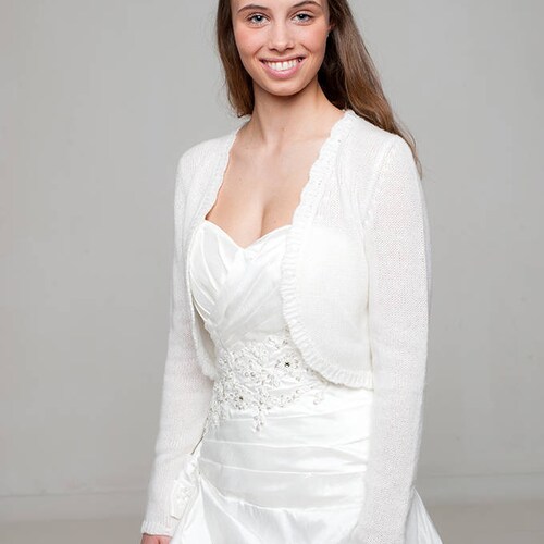 Bridal Cashmere Bolero | Etsy