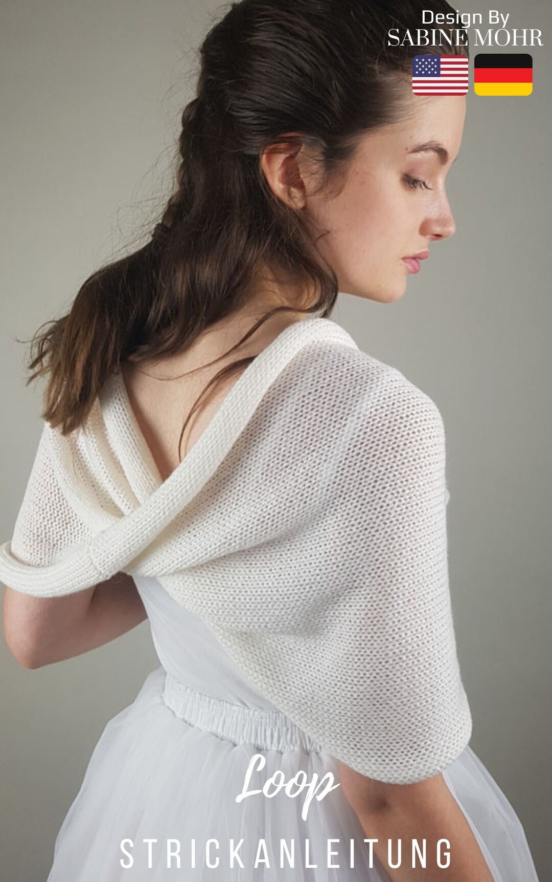 Bridal Loop Knitting Pattern: Double Twist Merino Wool PDF Pattern - Etsy