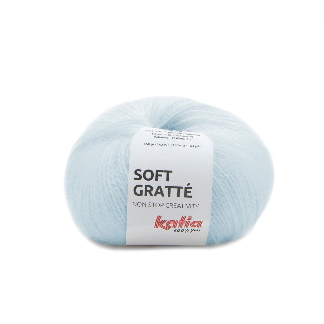 Katia Soft Gratté Yarn: Cozy Polyacryl Blend (50gr/150m) - Etsy