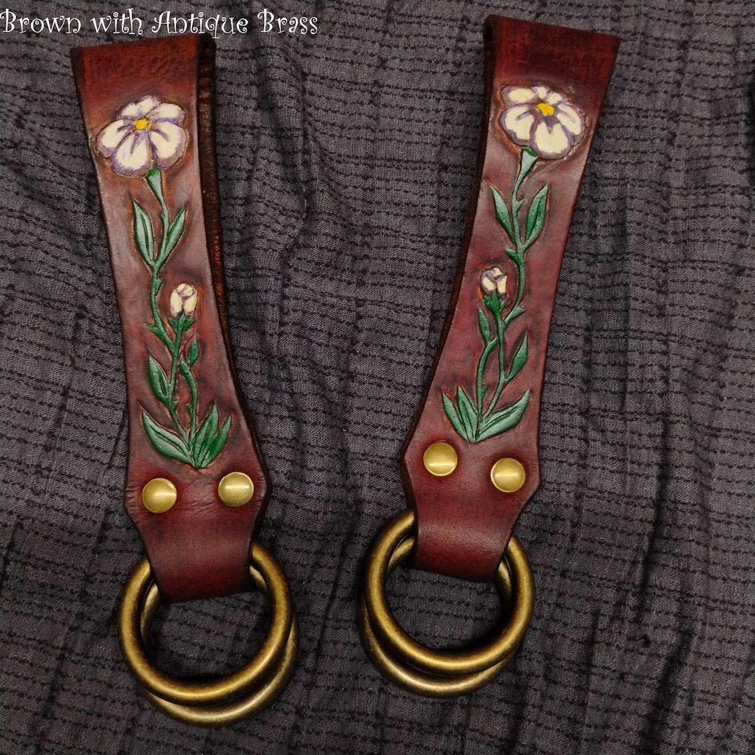 Tooled Flower Skirt Hikes (set) - Etsy