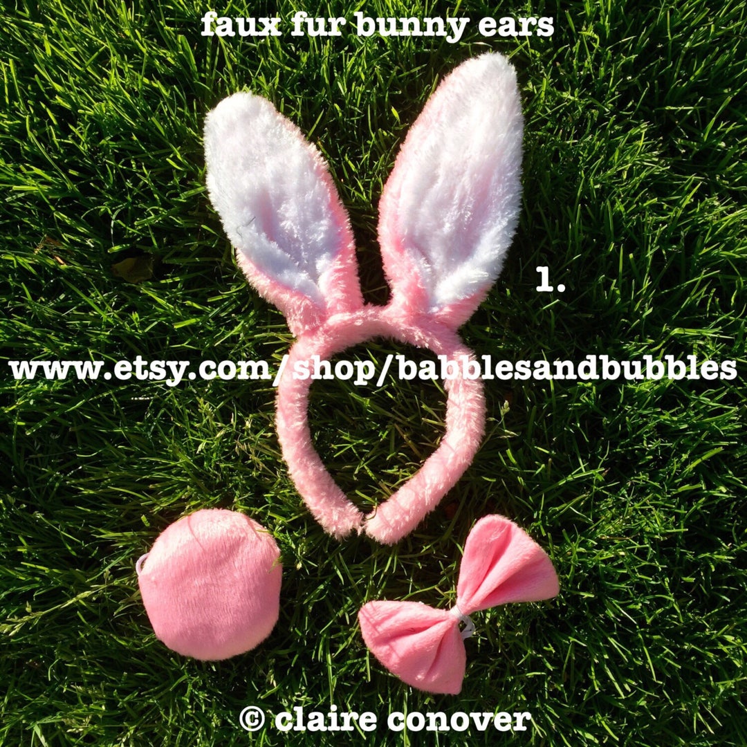 Comfortable Easter Bunny Ears Headband: Adult & Child Costume - Etsy
