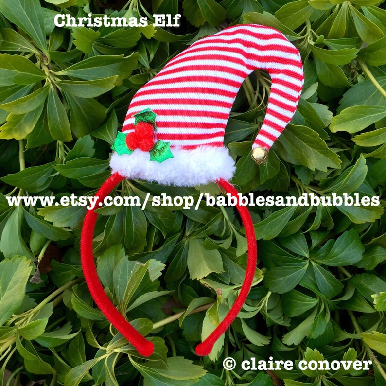 Comfortable Handmade Elf Headband Costume Santas Little | Etsy