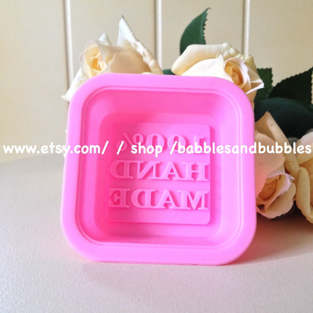100% Handmade Stamped Soap Mold - Handmade Soap Favors - Handmade Mold ...