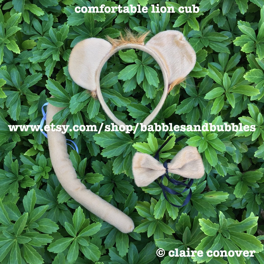 Lion Cub Ears Headband: Comfortable Halloween Costume - Halloween ...