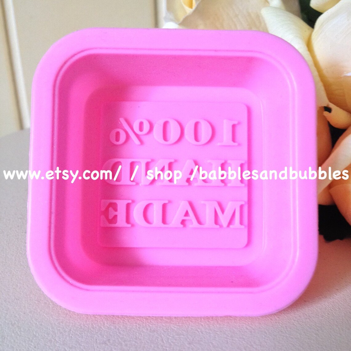100% Handmade Stamped Soap Mold Handmade Soap Favors - Etsy
