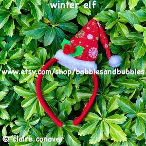 Comfortable Handmade Elf Headband Costume - Santas Little Helper ...
