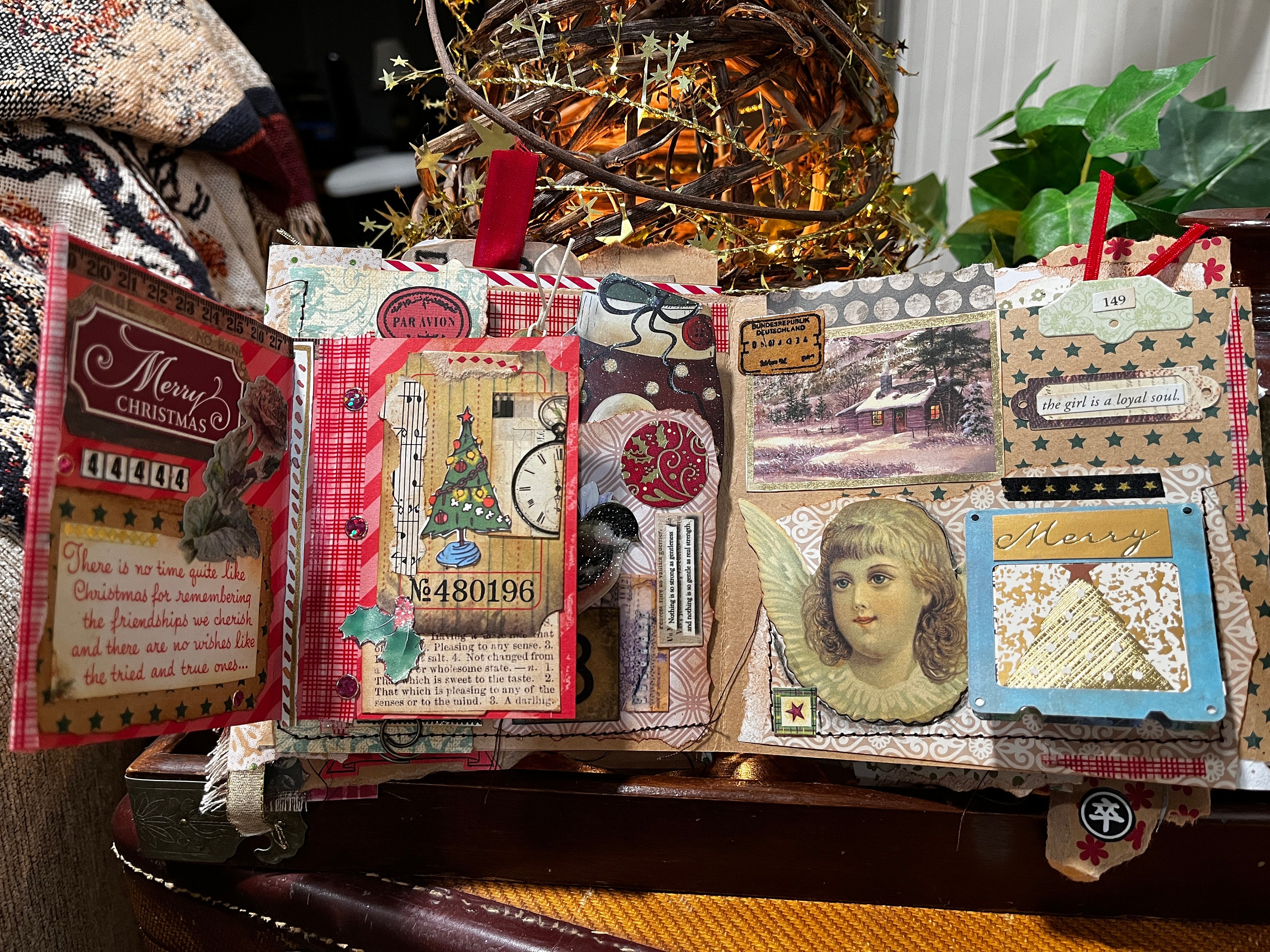 Christmas Accordion Book - Etsy