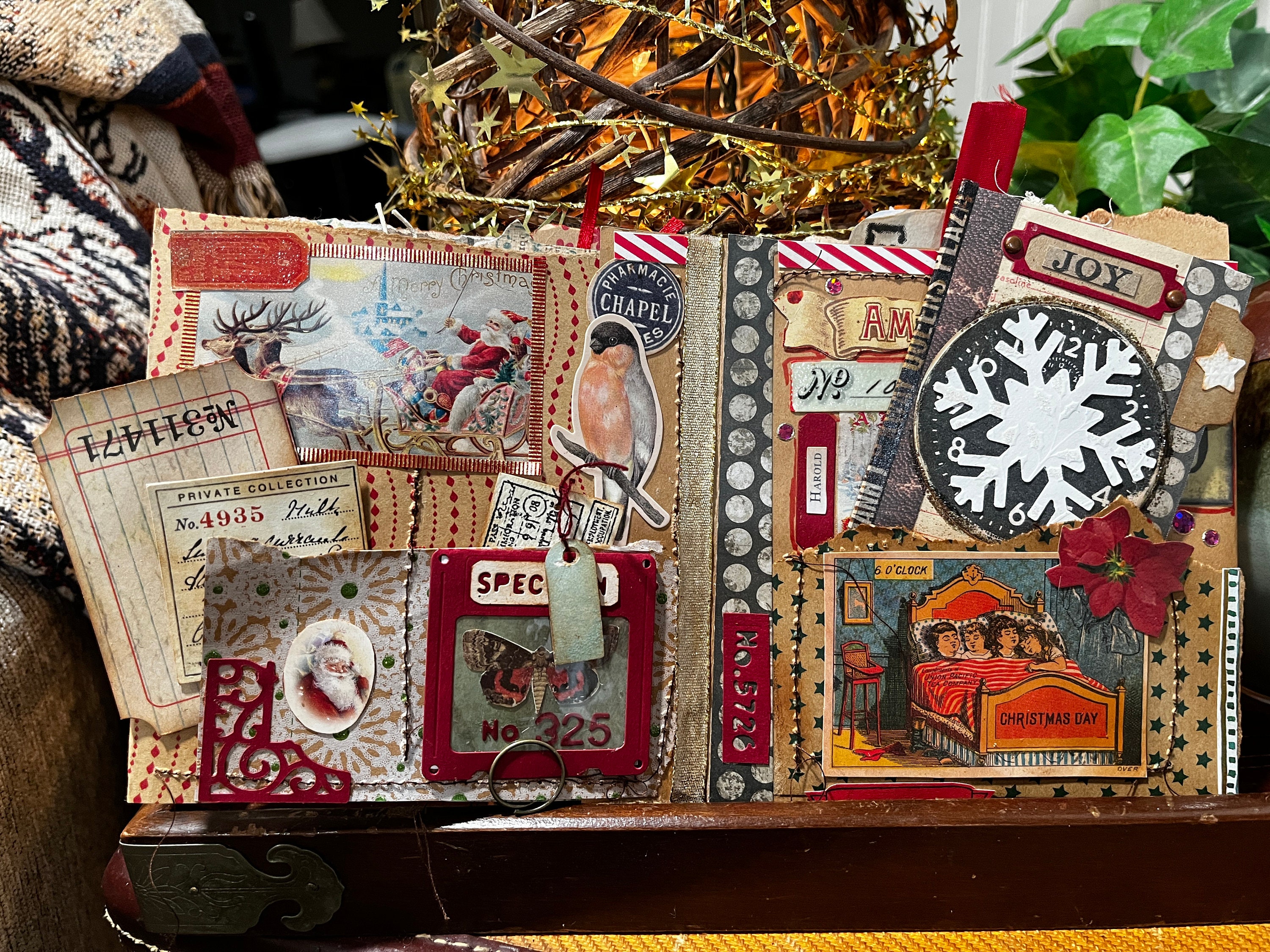 Christmas Accordion Book - Etsy