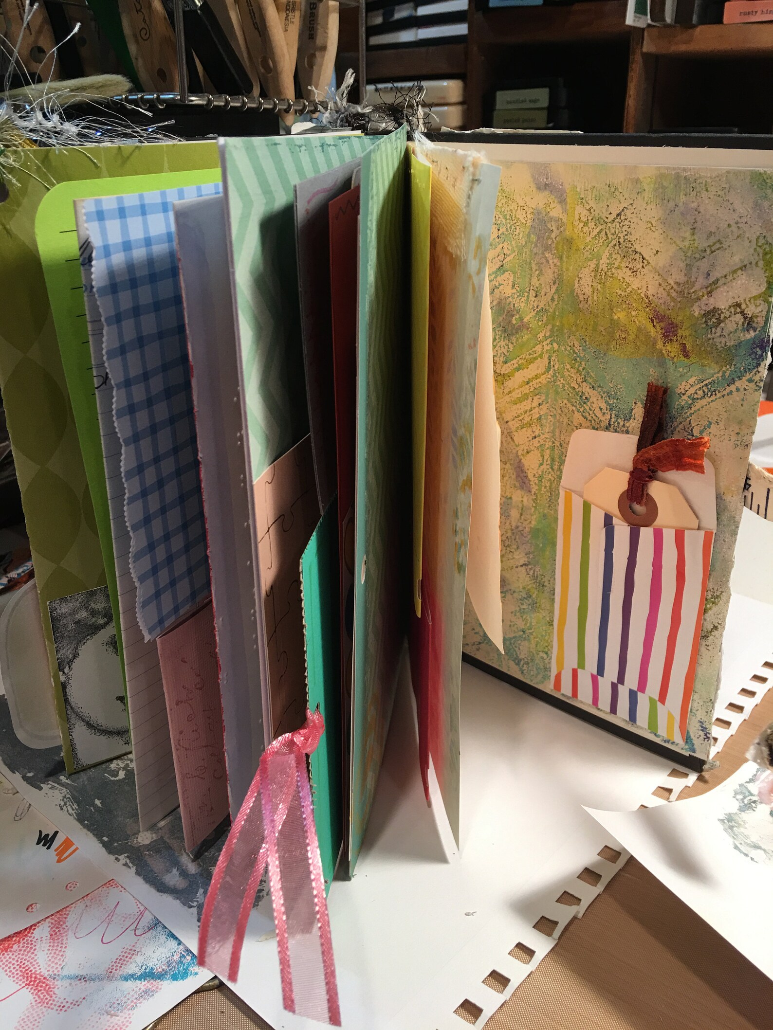 Handmade Blank Book Journal away - Etsy