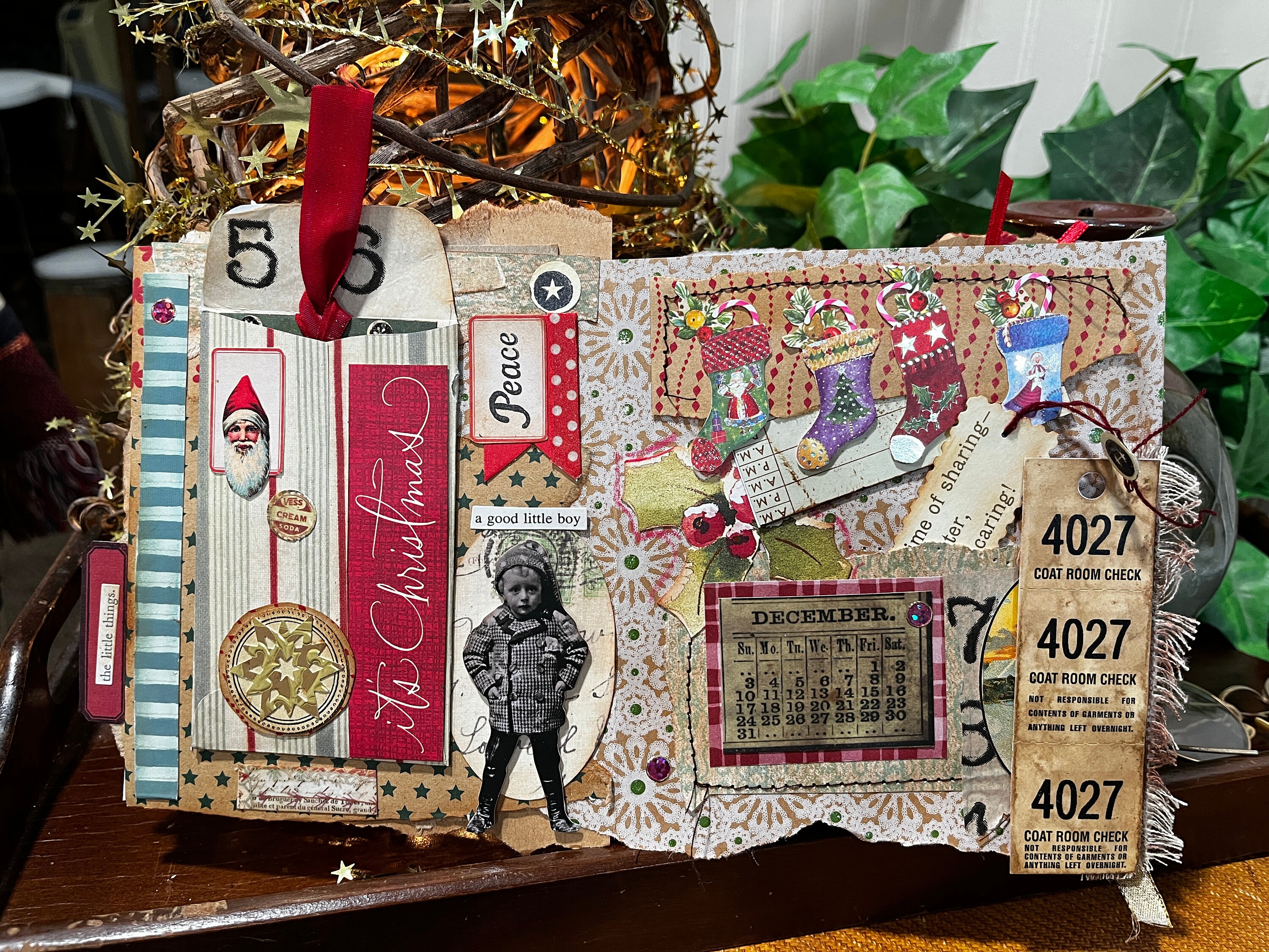 Christmas Accordion Book - Etsy