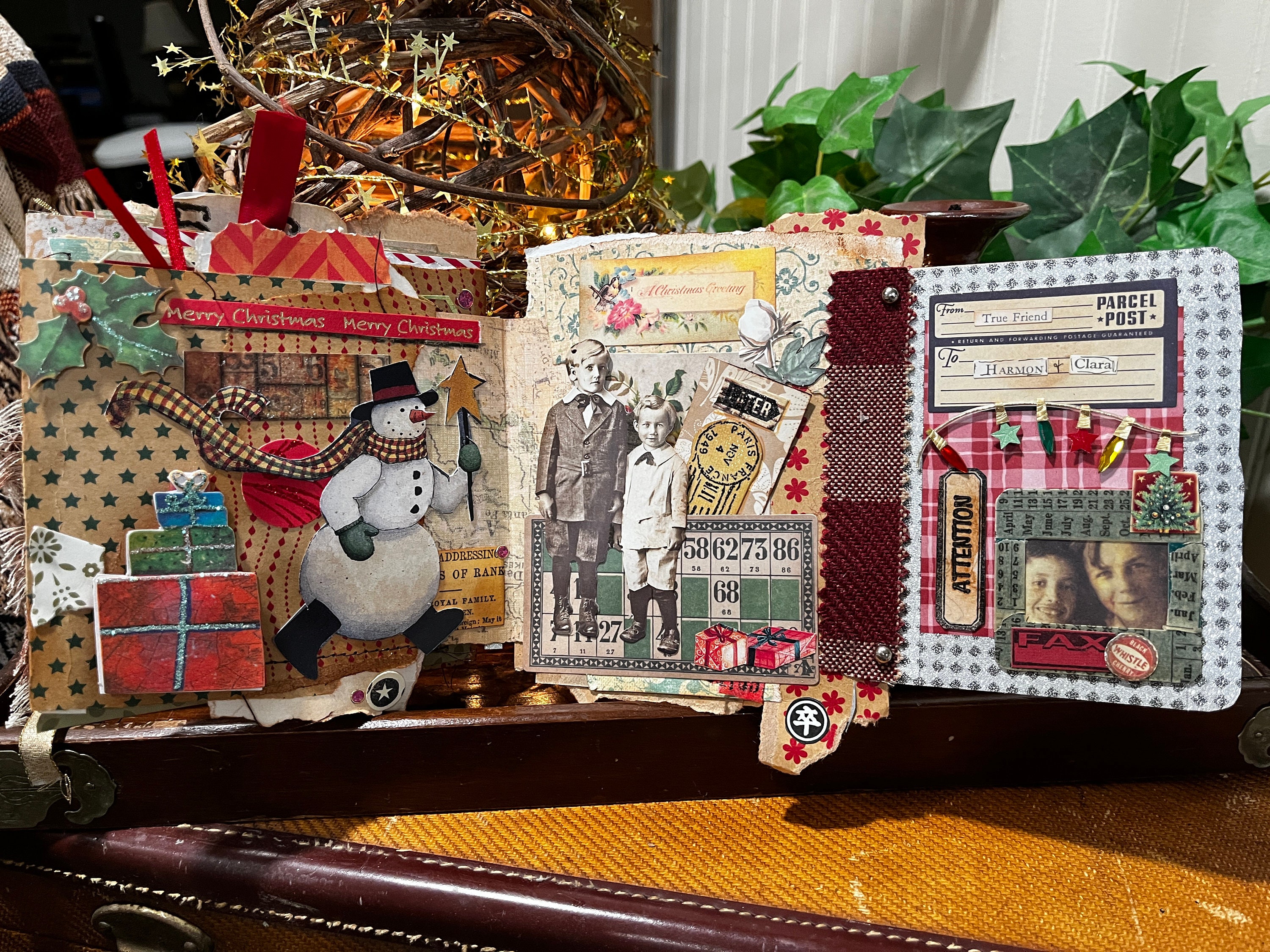 Christmas Accordion Book - Etsy