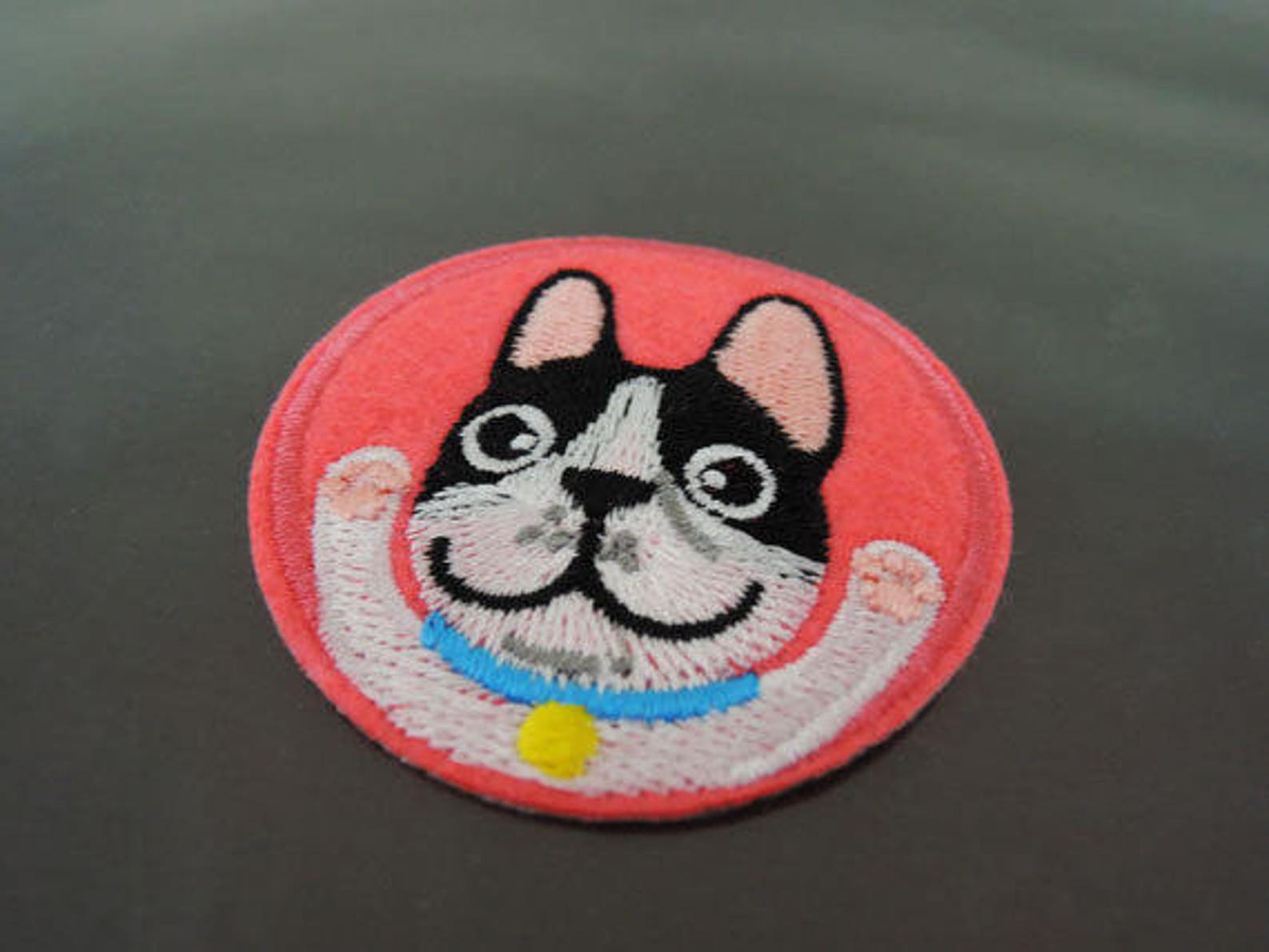 Iron on Patch Cute Dog Patch Animal Doggie Patches Iron on Applique ...