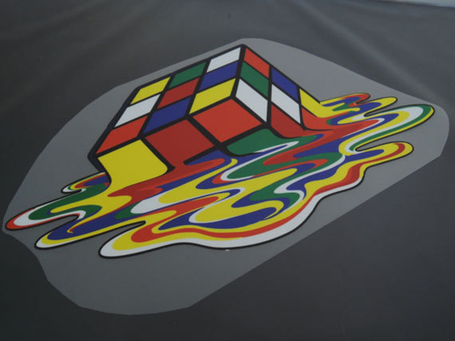 Rubik's Cube Melting Iron on Transfer - Iron on Vinyl Sheets Large Heat ...