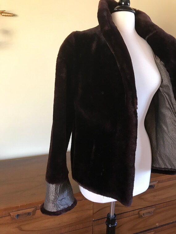 Mouton 1940's 1950's VINTAGE Mouton Sheared Sheepskin… - Gem