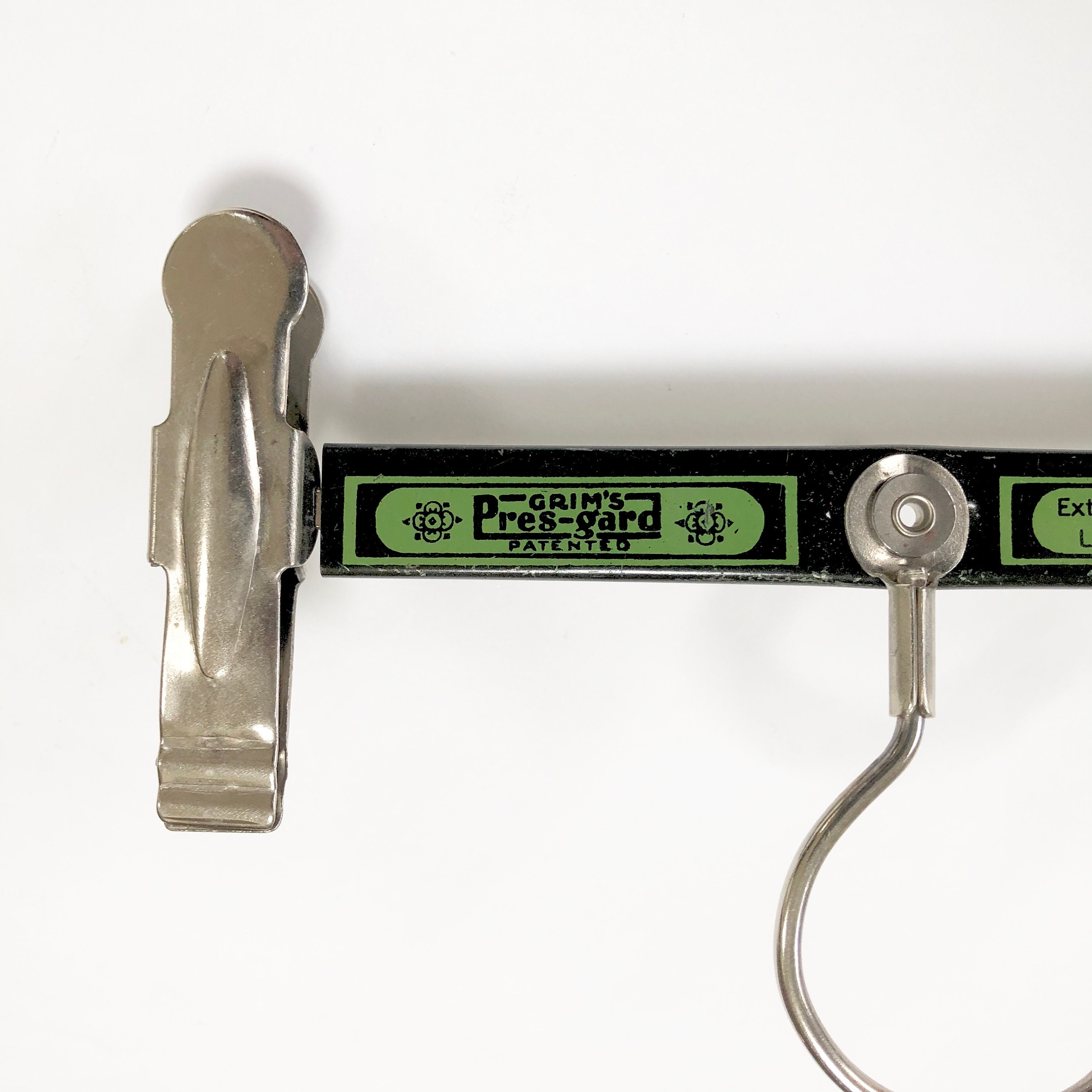 VINTAGE Grims Pres Gard HANGER Collapsible Travel Hanger Extendable ...