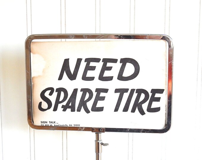 VINTAGE STORE SIGN Stand Holder Scheuer Art Metal Mfg Co - Etsy