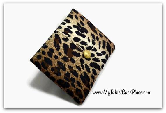 Handcrafted Tablet Case iPad Mini Cover Leopard Kindle | Etsy