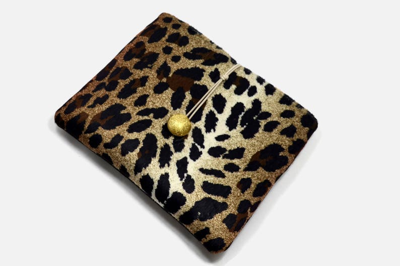 Handcrafted Tablet Case iPad Mini Cover Leopard Kindle | Etsy