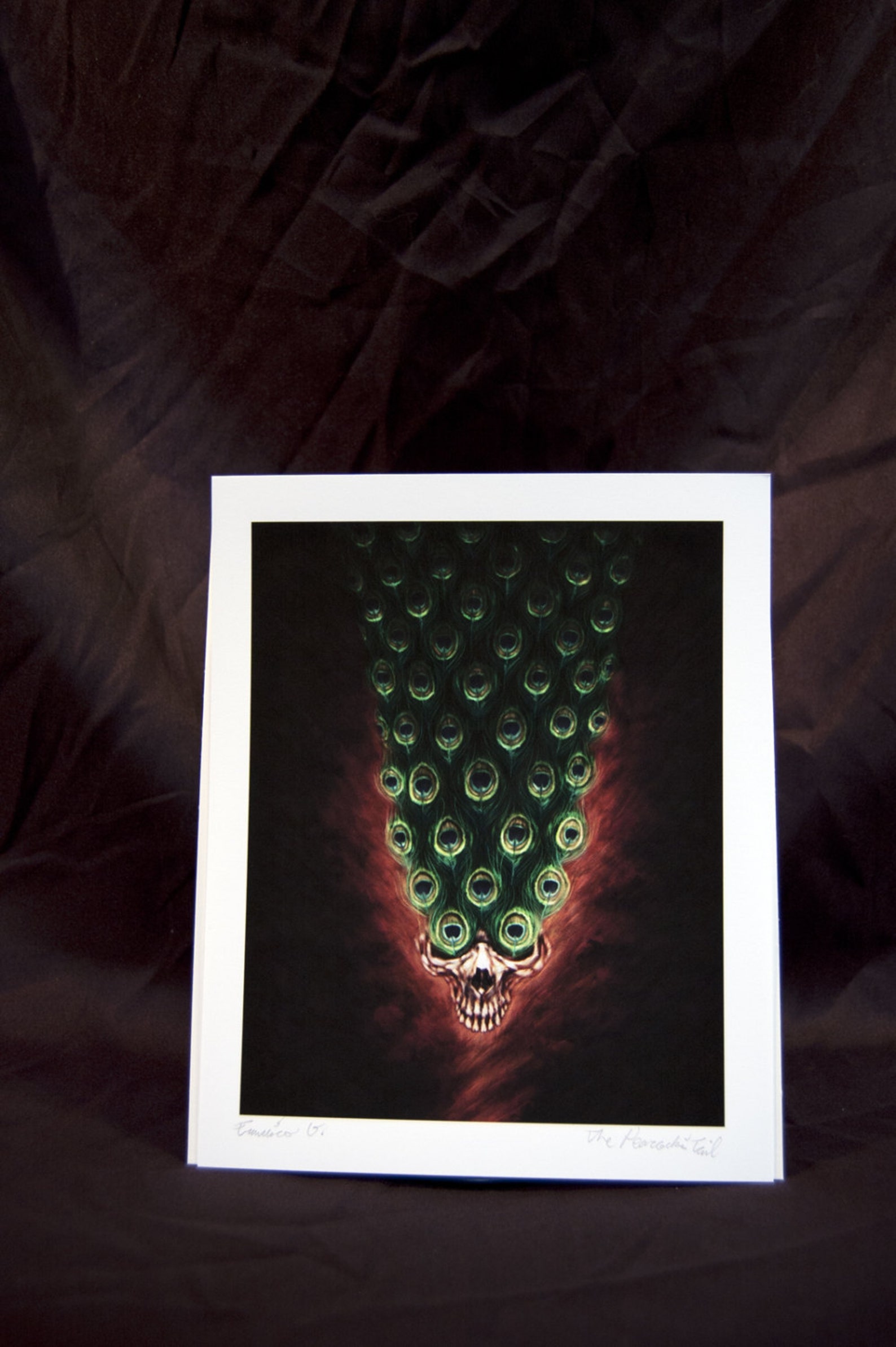 Alchemy, the Peacock's Tail, Putrefaction/fermentation, Signed Giclee ...