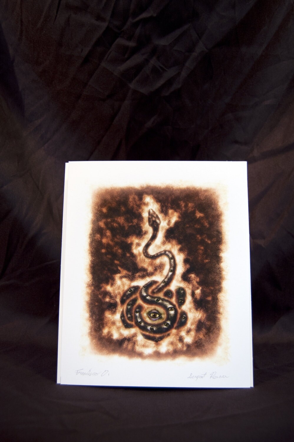 Serpent Power, Kundalini, Energy, Signed Giclee, Digital Illustration ...