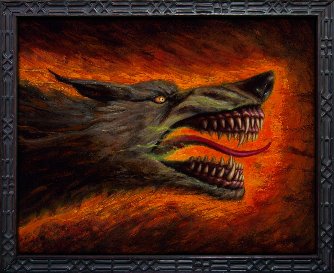 Carcharoth, JRR Tolkien, Silmarillion, Lord of the Rings, Original ...