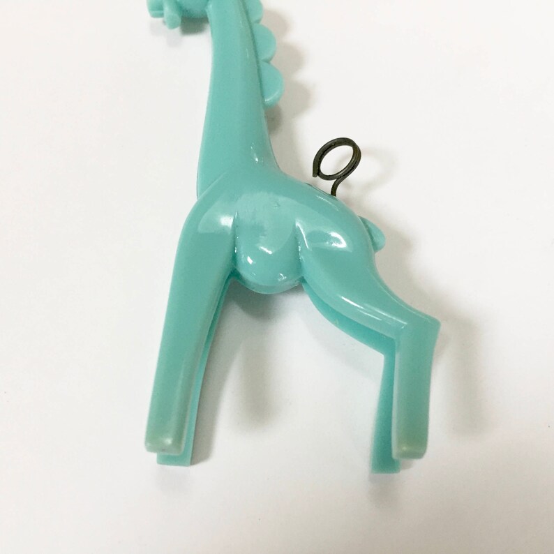 VINTAGE Blue GIRAFFE Don Manning Figure Nasco Art Art Deco | Etsy