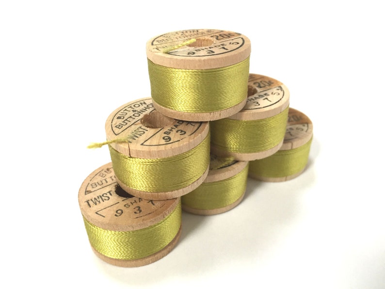 BELDING CORTICELLI Vintage Thread Pure Silk Light Green | Etsy