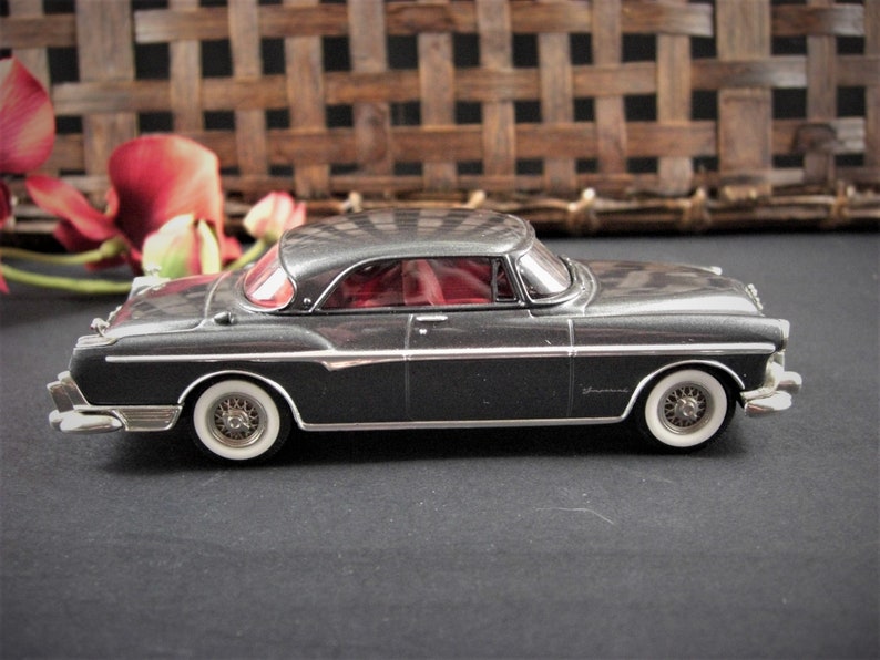1955 Chrysler Imperial in Embassy Gray 1/43rd Scale White Metal Model ...