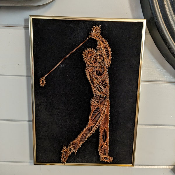 Golf String Art - Etsy