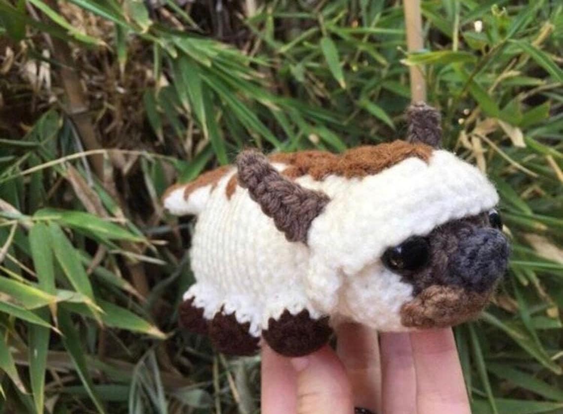 PDF PATTERN for Crochet Appa Amigurumi Doll Toy Plushie Avatar | Etsy UK